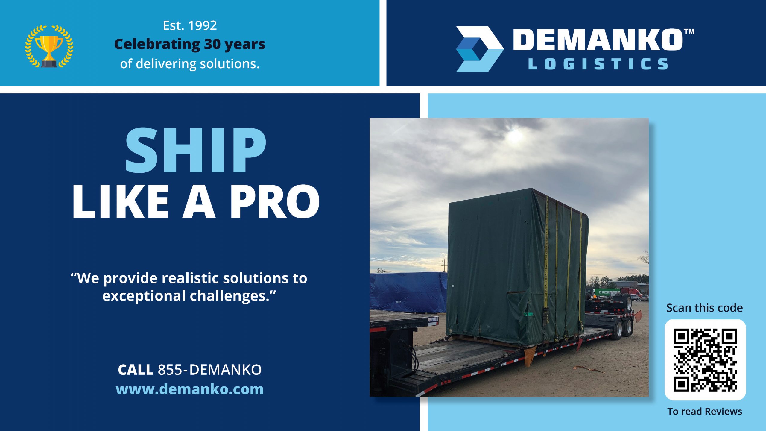 Demanko Logistics - flatbed & ocean container trucking, drayage
