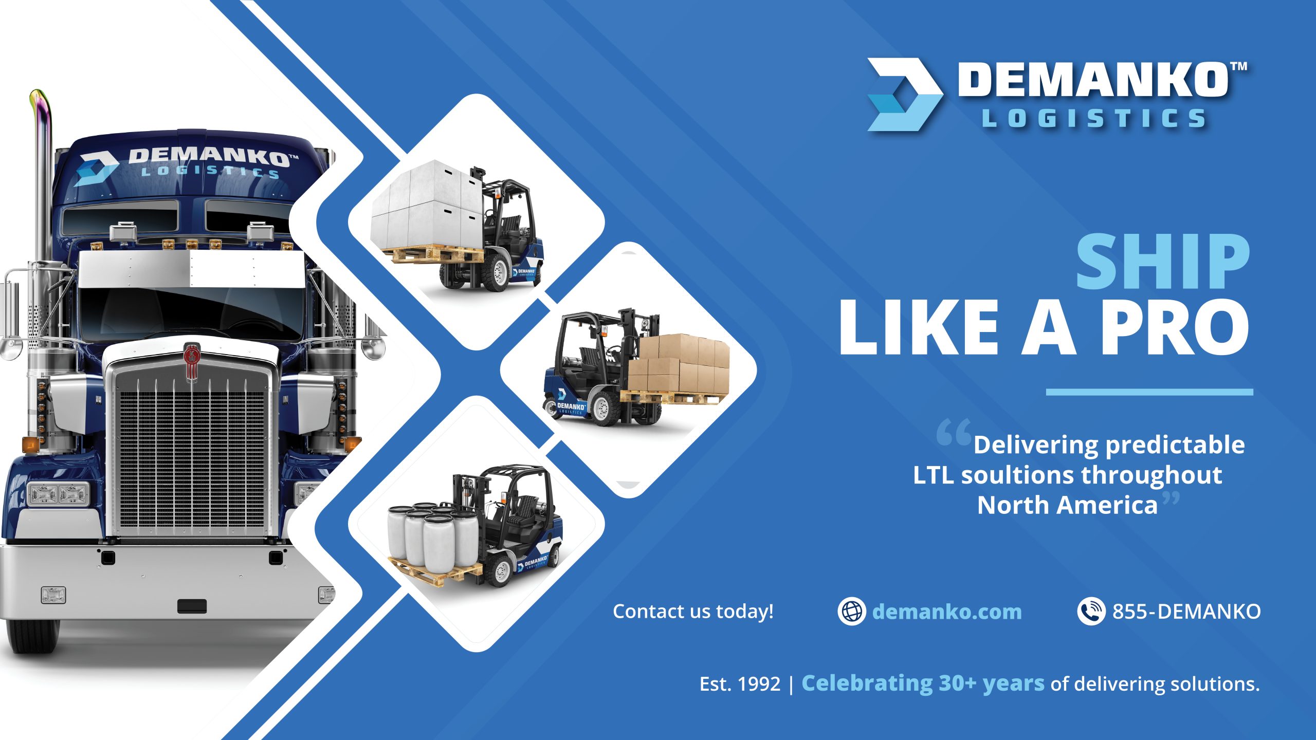 Demanko Logistics - flatbed & ocean container trucking, drayage