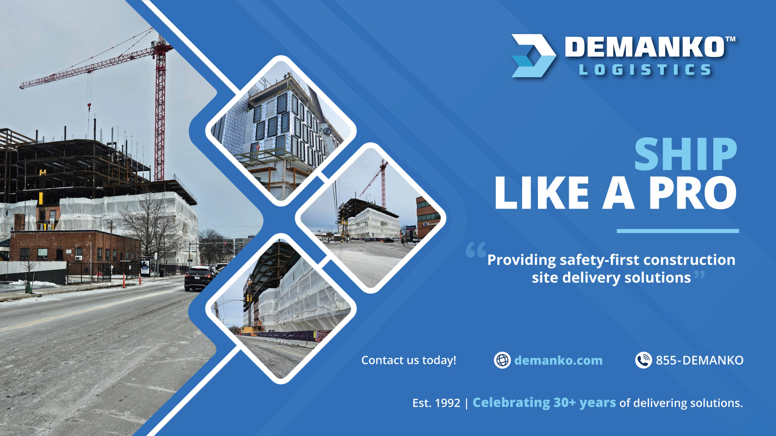 UNION CONSTRUCTION SITE DELIVERIES - Demanko Logistics