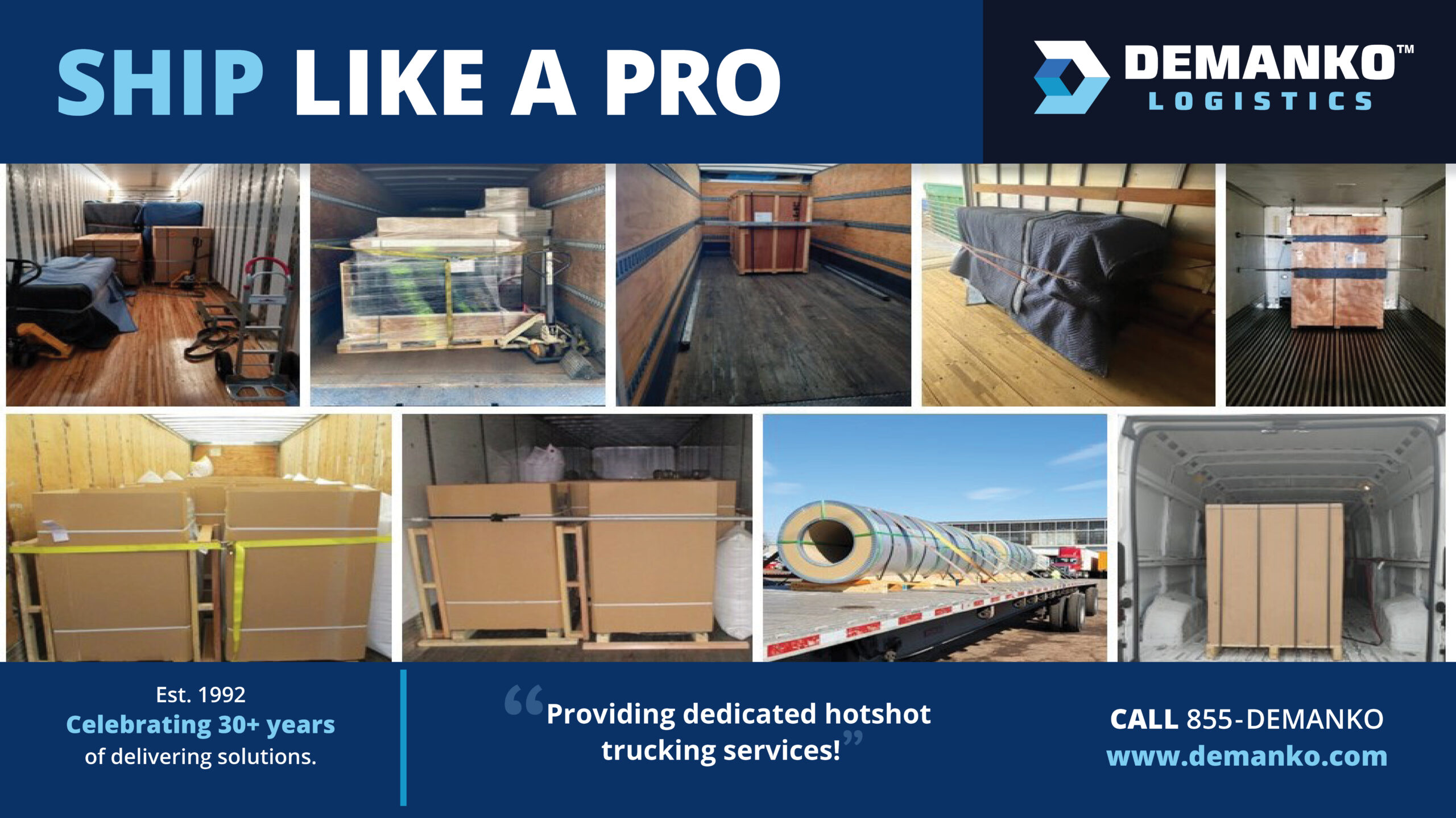 DEDICATED MEANS DEDICATED! - Demanko Logistics