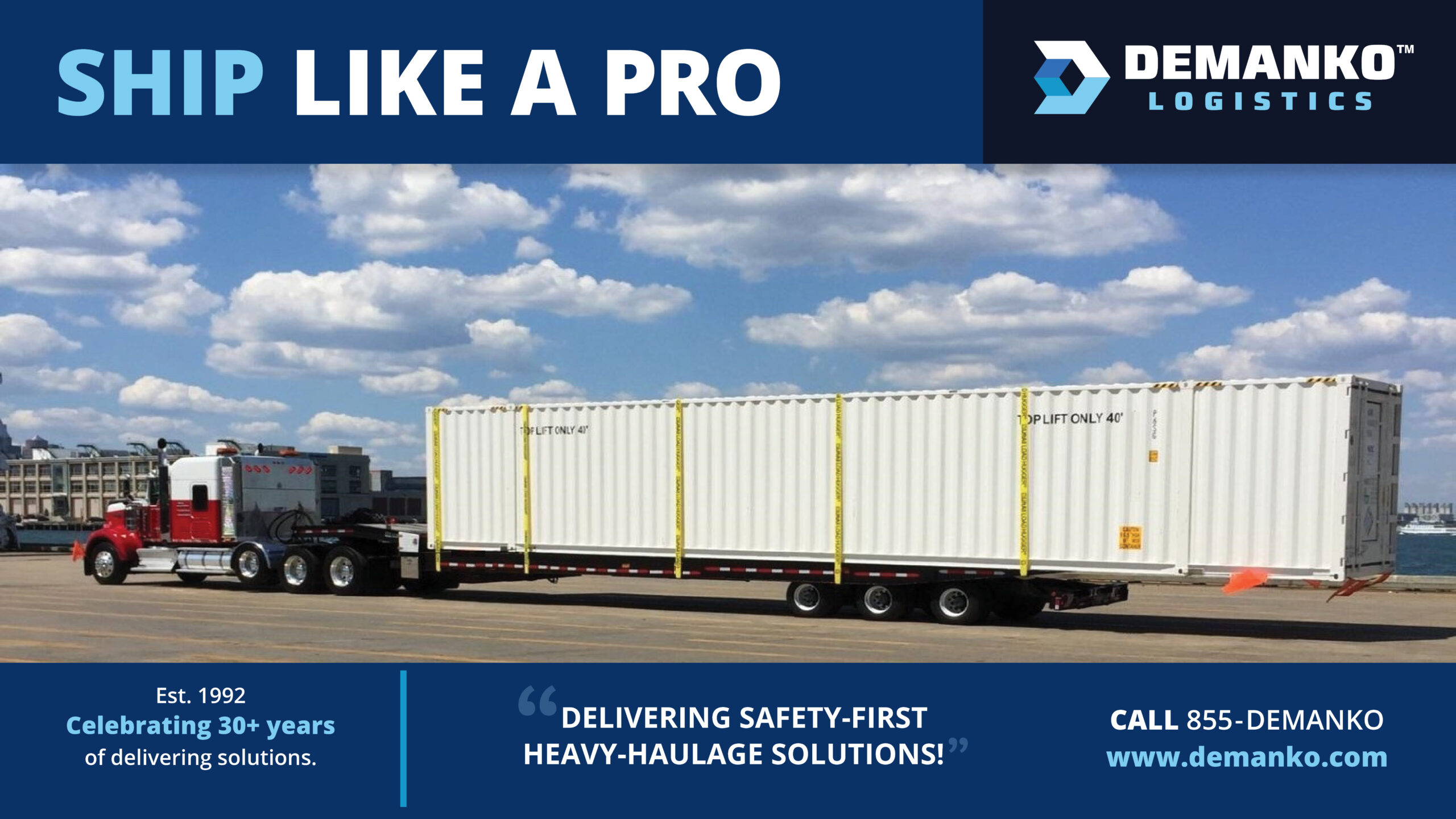 OVER-WEIGHT OCEAN IMPORT CONTAINER DELIVERY - Demanko Logistics
